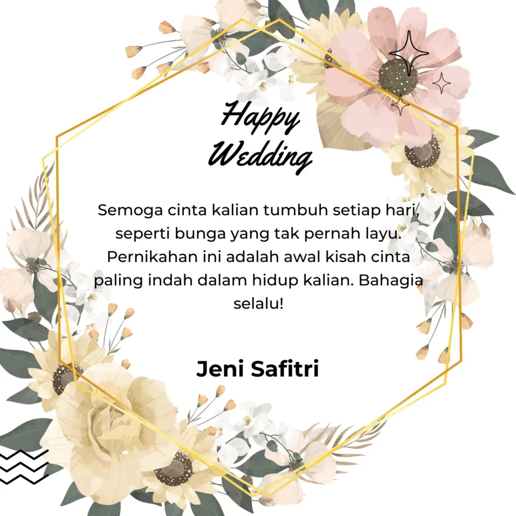 30 Contoh Kata-kata Ucapan untuk Kartu Kado Pernikahan - Rabiyuk