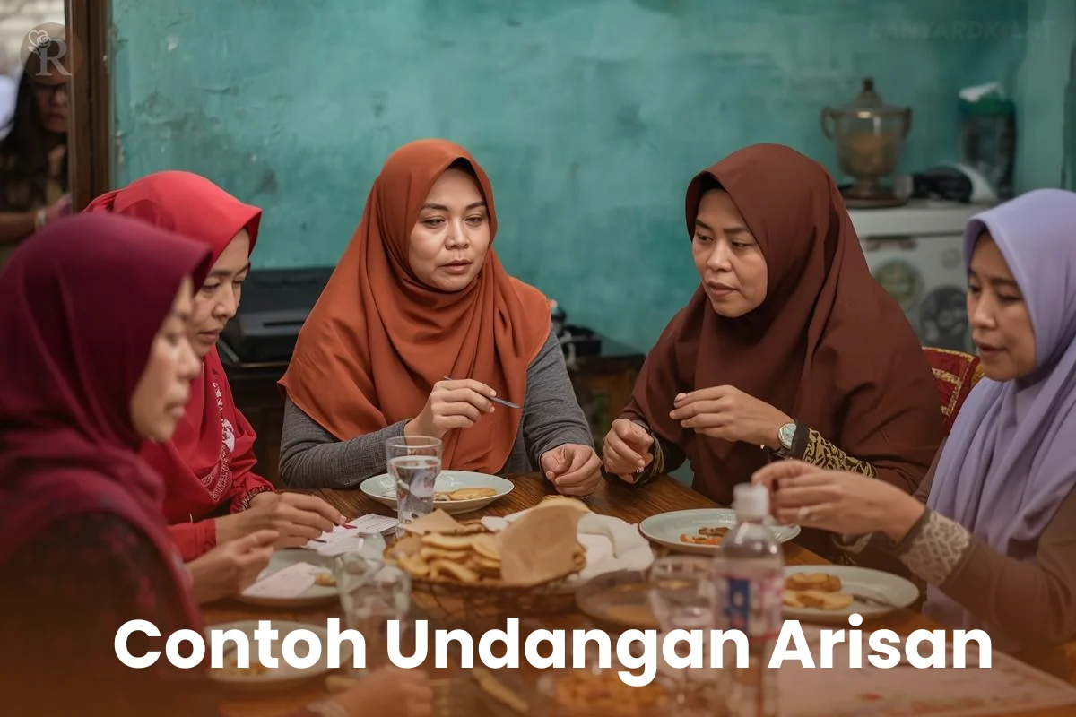 12 Contoh Undangan Arisan (Komplek, Kampung, Kantor) - Rabiyuk