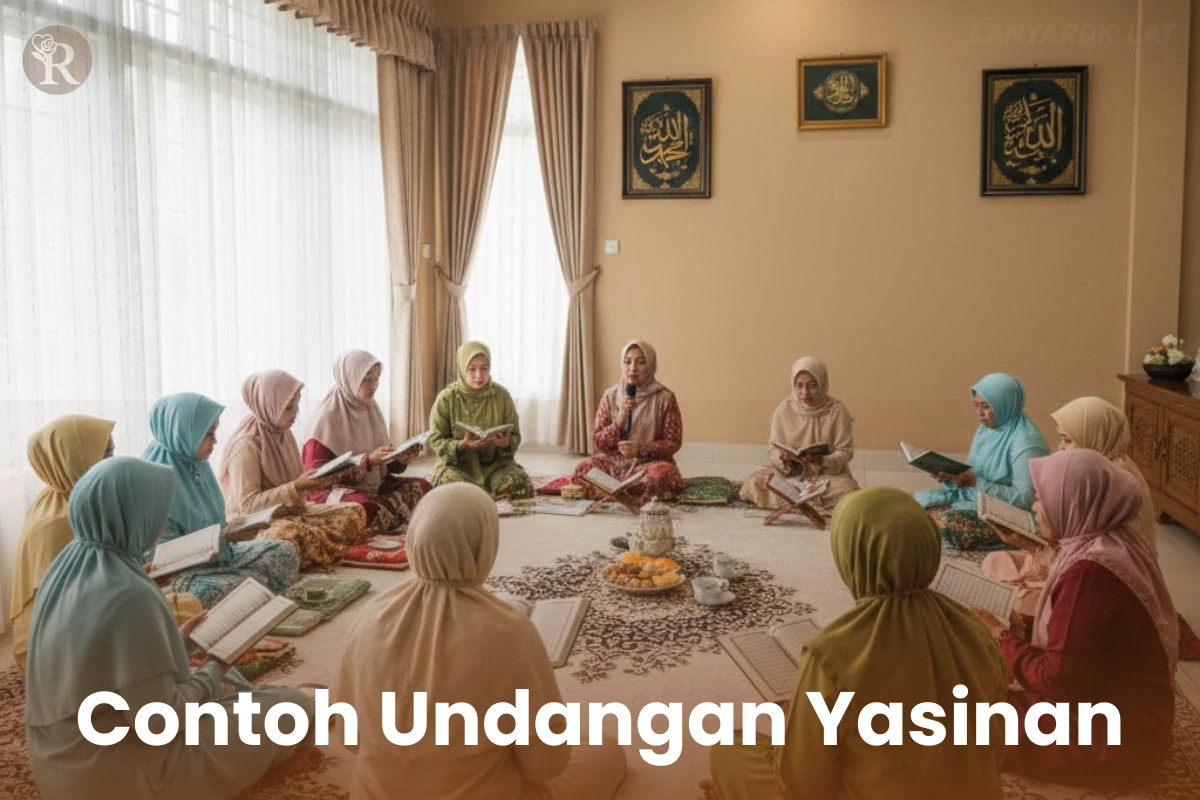 4 Contoh Undangan Yasinan Rutin yang Sopan dan Lengkap